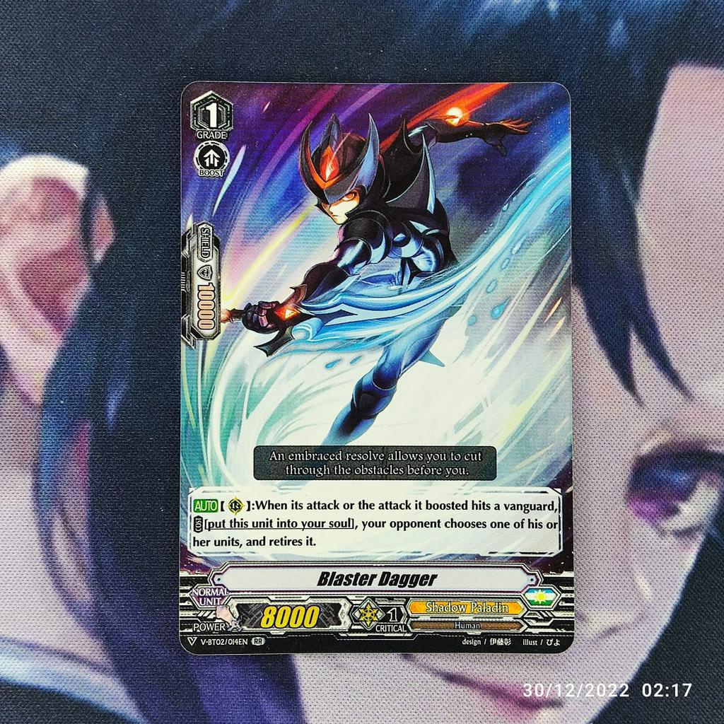 Jual vanguard blaster dagger V-BT02/014EN RR original | Shopee Indonesia