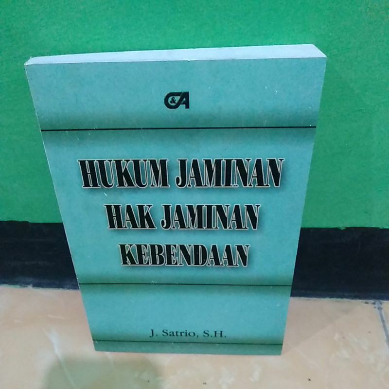 Jual HUKUM JAMINAN HAK JAMINAN KEBENDAAN J.Satrio,S.H. | Shopee Indonesia
