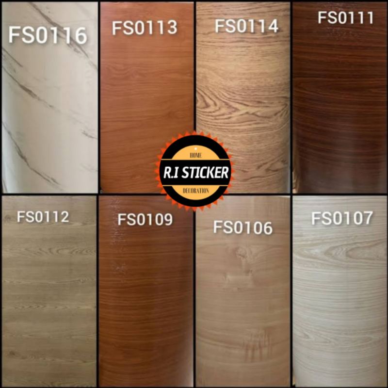 Jual HPL STICKER / HPL MOTIF KAYU / PELAPIS KAYU TRIPLEK MEJA DINDING ...