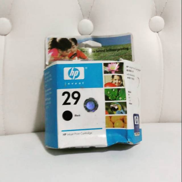 Jual Tinta printer HP 29 Black Inkjet Print Cartridge (51629A) ORIGINAL ...