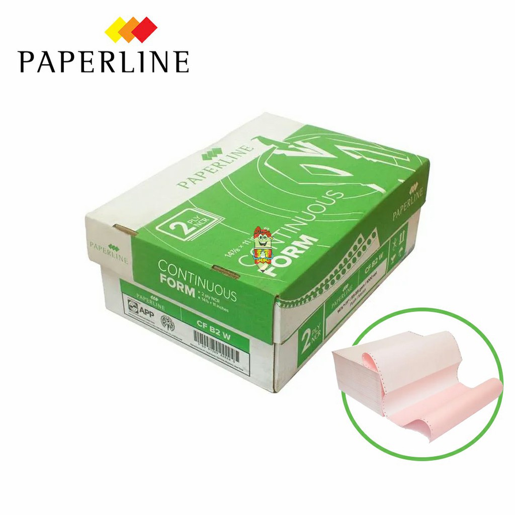 Jual Kertas Continuous Form Paperline 14 7/8" B2 Warna | Shopee Indonesia
