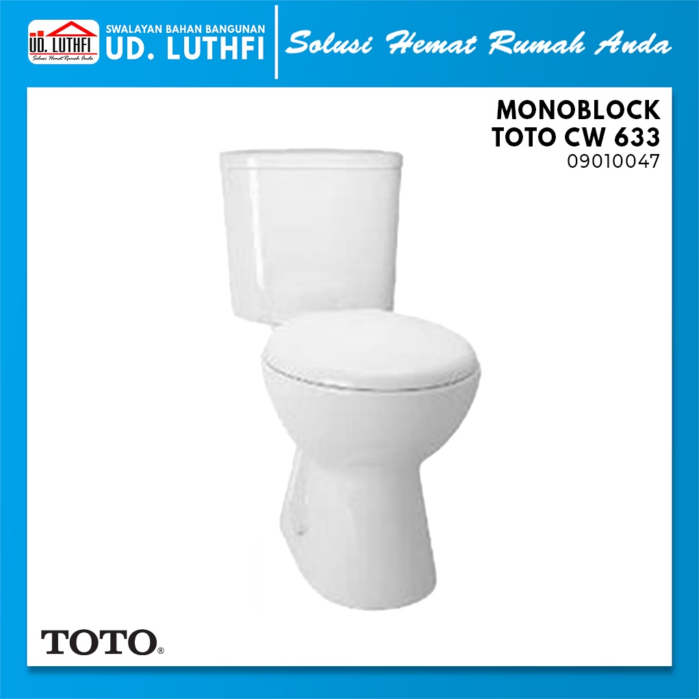 Jual Kloset Duduk Toto CW 633 / Monoblock / Toilet Duduk Toto CW 633 ...