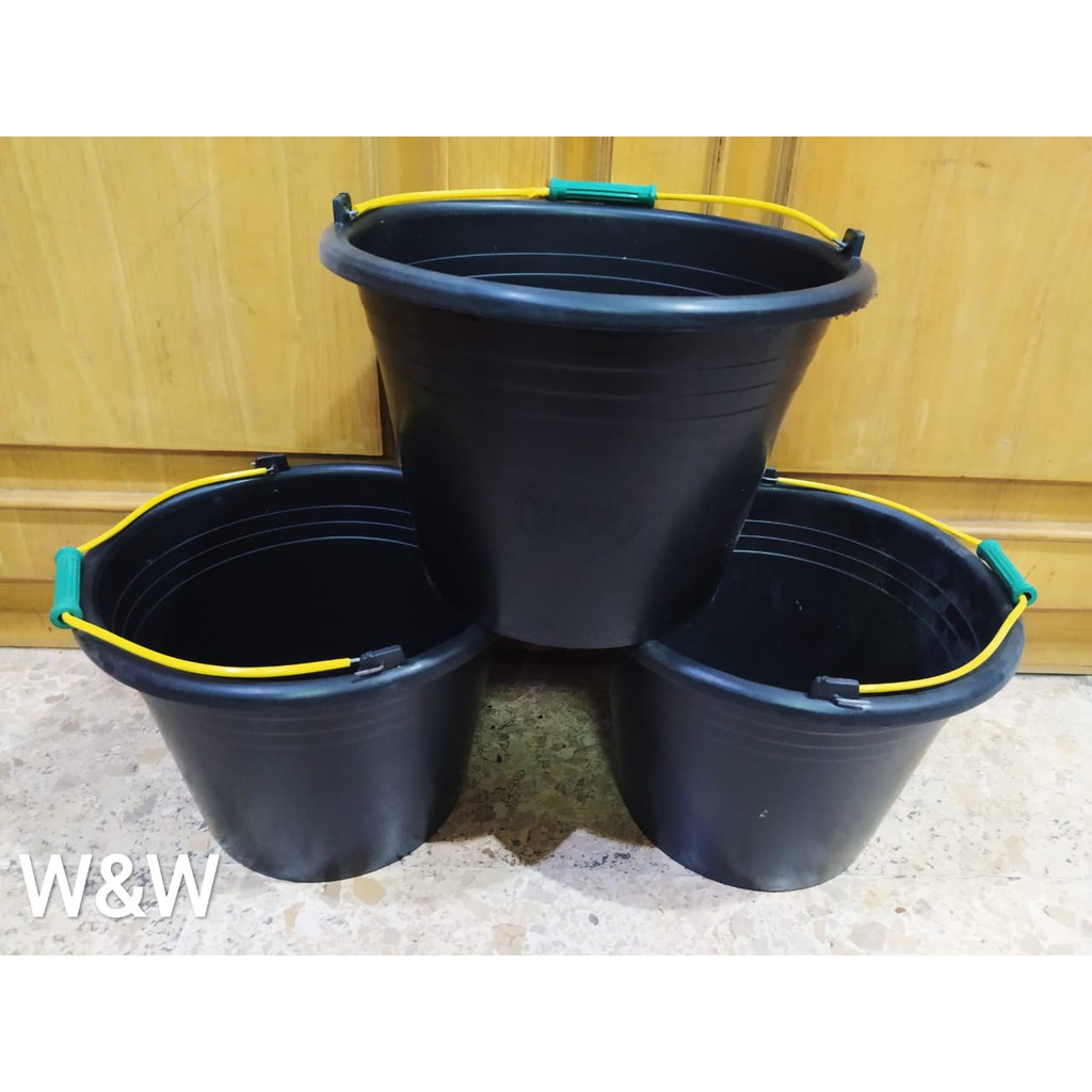 Jual Ember Cor Besar Hitam Bangunan | Shopee Indonesia