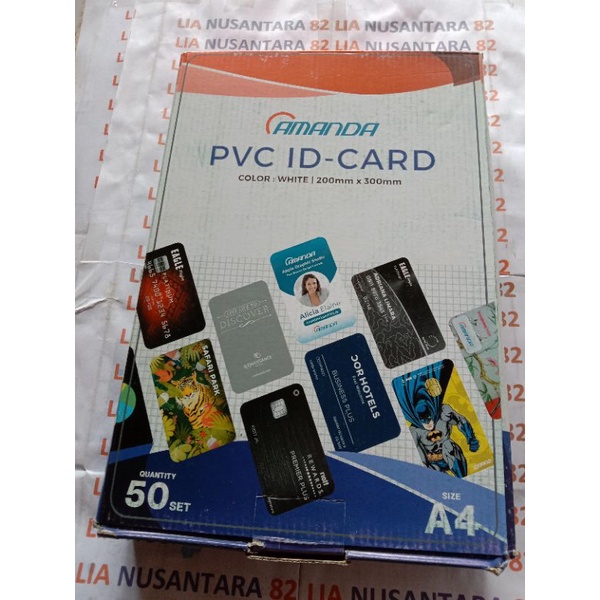 Jual Kertas PVC ID Card A4 isi 50 | Shopee Indonesia