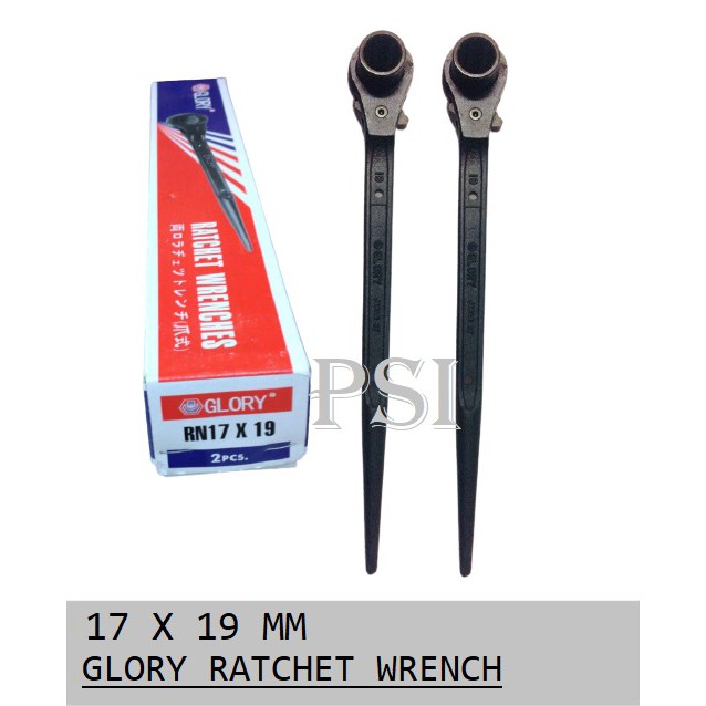 Jual Glory Double Socket Ratchet Wrench 17 X 19 | Shopee Indonesia