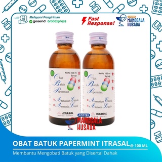 Jual OBAT BATUK PEPPERMINT (OBP) ITRASAL @100 ML | Shopee Indonesia