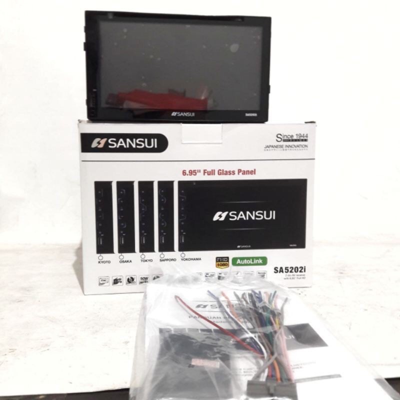 Jual Head Unit Double Din SANSUI SA5202i YOKOHAMA KYOTO TOKYO OSAKA ...