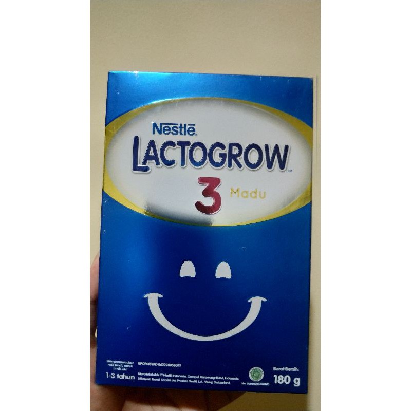 Jual NESTLE Lactorgrow 3 Madu 180 g | Shopee Indonesia