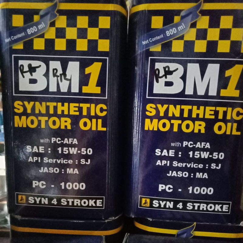 Jual oli bm1 PC 13001liter jaso ma2 api service sl sae 10w-40 | Shopee ...
