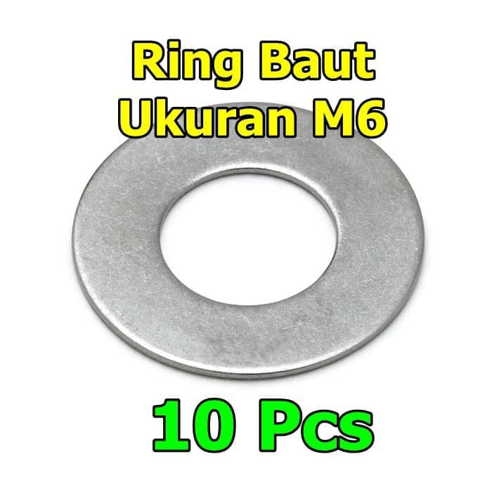 Jual Ring baut ukuran M6 harga per 10pcs | Shopee Indonesia