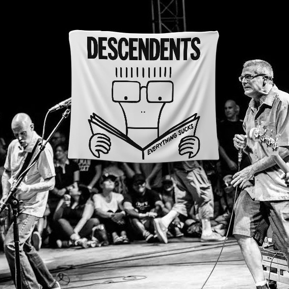 Jual Produk Terbaru Bendera American Punk Rock Band Descendents Poster ...
