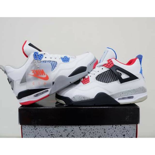 Jual SEPATU BASKET JORDAN 4 RETRO WHAT THE | Shopee Indonesia