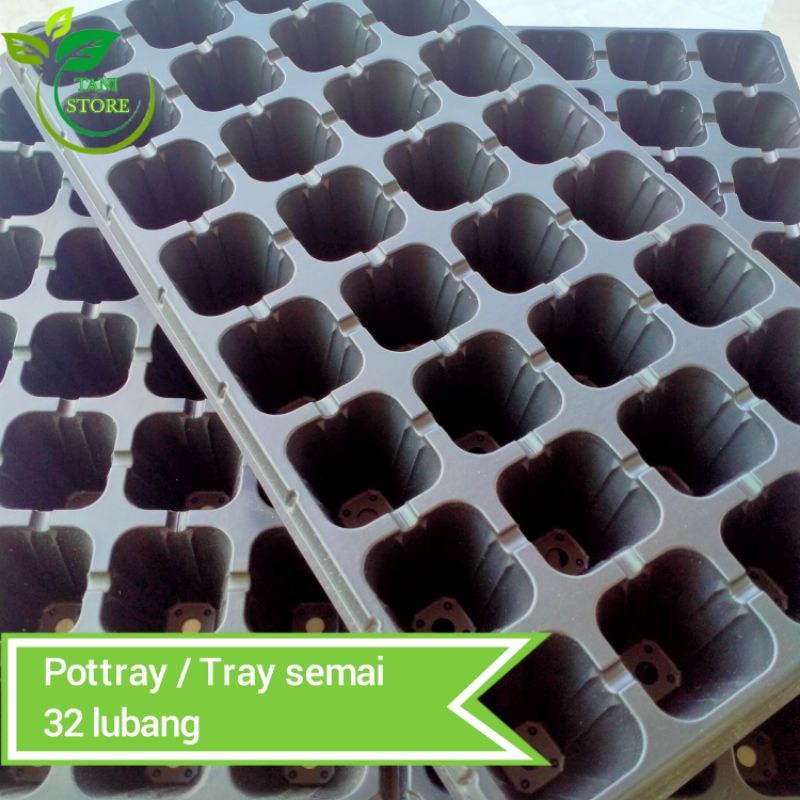 Jual Pot tray_Tray semai 32 hole/lubang | Shopee Indonesia