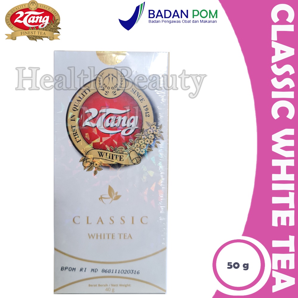 Jual 2Tang Classic Premium White Tea Leaf Box 40gr - 2 Tang Klasik Teh Putih Daun 40 gr 40 gram ...