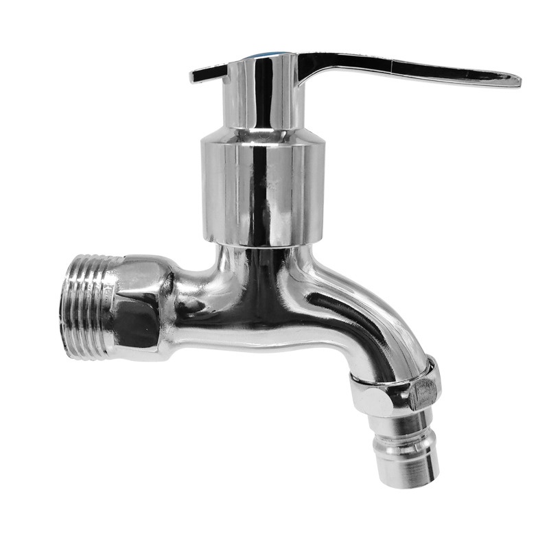 Jual Homeneeds Kran Air Kamar Mandi Tancap Tembok Bahan Stainless 3/4 ...