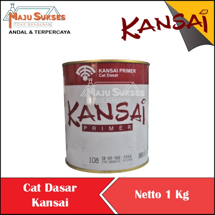 Jual CAT DASAR PRIMER KANSAI PAINT ZNC CHROMATE 1 KG ANTI KARAT MENI ...