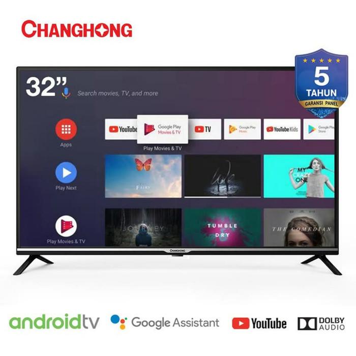 Jual Tv Ku Led Android Smart Tv Changhong 32 Inch 32Lh4 Android 9.0 | Shopee Indonesia
