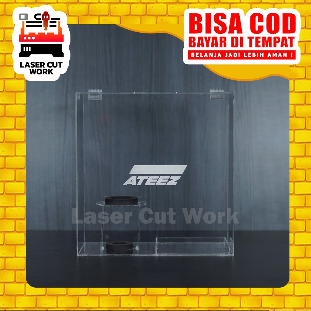 Jual Box Lightstick ATEEZ dan Kardus dengan spons / Box Lightstick ...