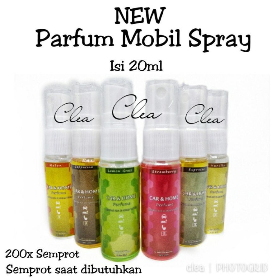 Jual PARFUM MOBIL botol Spray - Pengharum pewangi RUANGAN berbagai ...