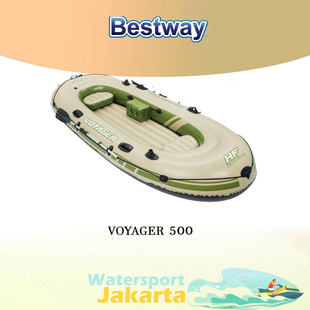 Jual Perahu Karet Perahu Angin BESTWAY VOYAGER 500 Untuk Mancing dan ...