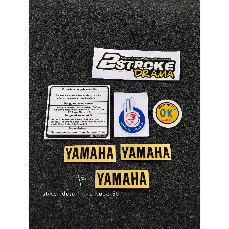 Jual stiker sticker detail mio sporty prosedur restorasi mio sporty 5tl ...