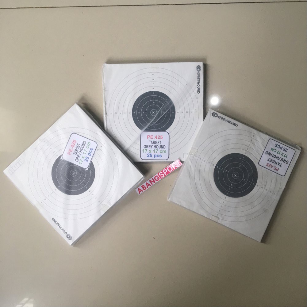 Jual Kertas target 17x17 25 pcs | Shopee Indonesia