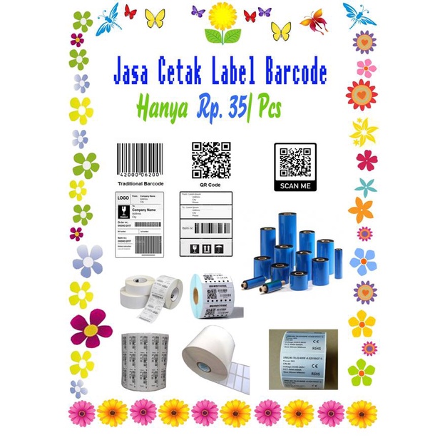 Jual Jasa cetak Label Barcode | Shopee Indonesia Jual Jasa cetak Label Barcode | Shopee Indonesia
