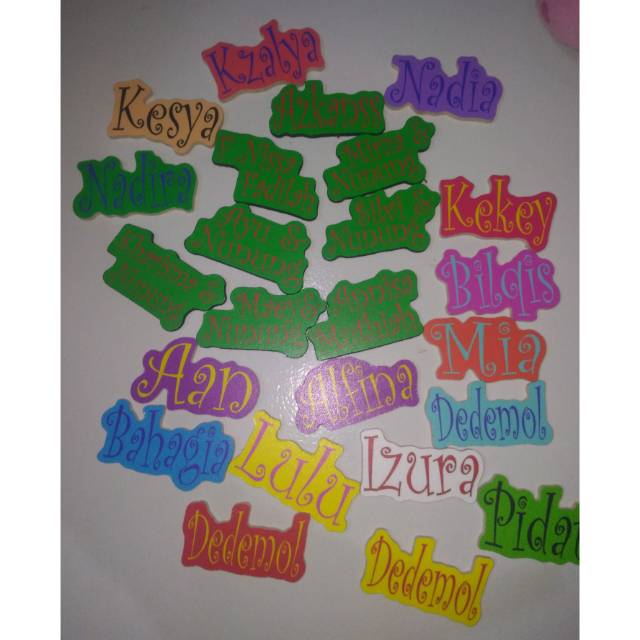 Jual Pin kayu nama custom | Shopee Indonesia