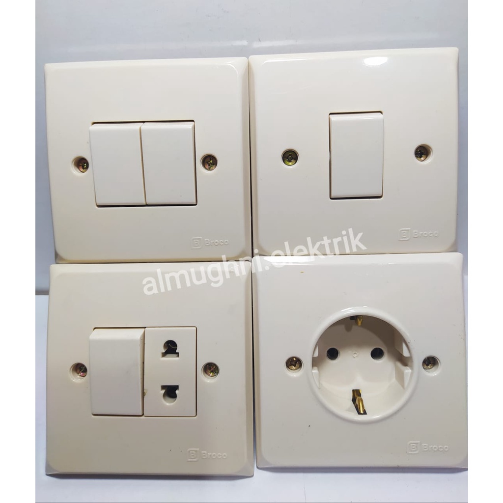 Jual Saklar Engkel Saklar Double Stop Kontak IB Inbow Broco Allegra ...