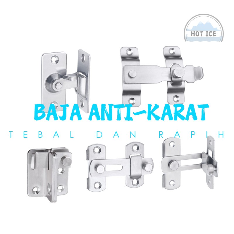 Jual Grendel overpal gembok selot slot overpal gembok Selot pintu ...