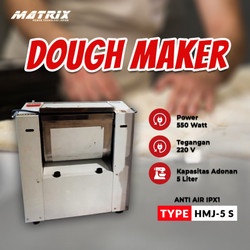 Jual Mesin Pembuat Adonan Tepung MATRIX CARLTON HMJ5S / Dough Maker ...