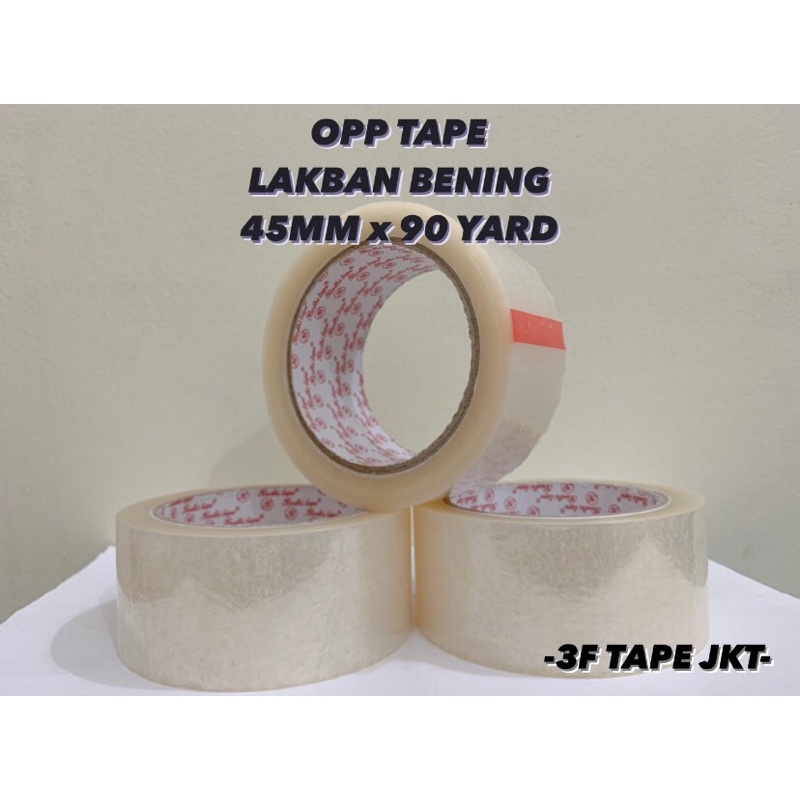 Jual LAKBAN/TERMURAH LAKBAN BENING / LAKBAN COKLAT 45 MM x 90YARD ...