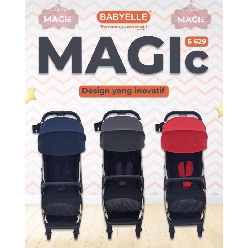 Jual Stroller Kereta Dorong Bayi Baby elle Magic | Shopee Indonesia