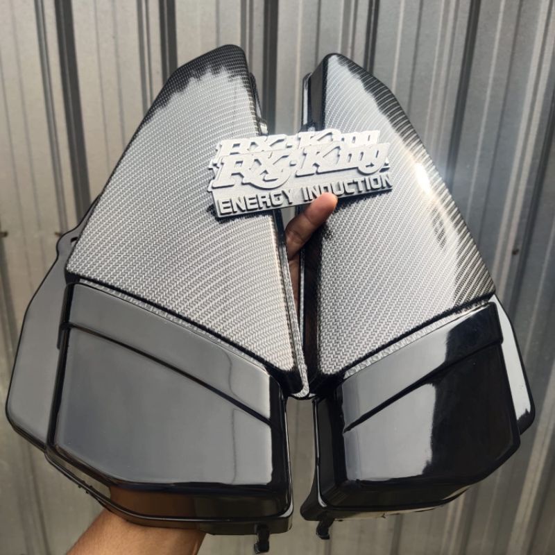 Jual cover box aki rx king carbon- tempongan rx king carbon-tutup aki ...