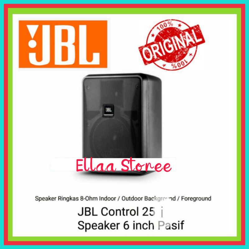 Jual Speaker Pasif 6 Inch JBL 25 - 1L Original - 1 Pcs | Shopee Indonesia