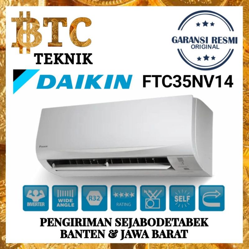 Jual AC DAIKIN FTC 35 1,5 PK THAILAND UNIT ONLY | Shopee Indonesia
