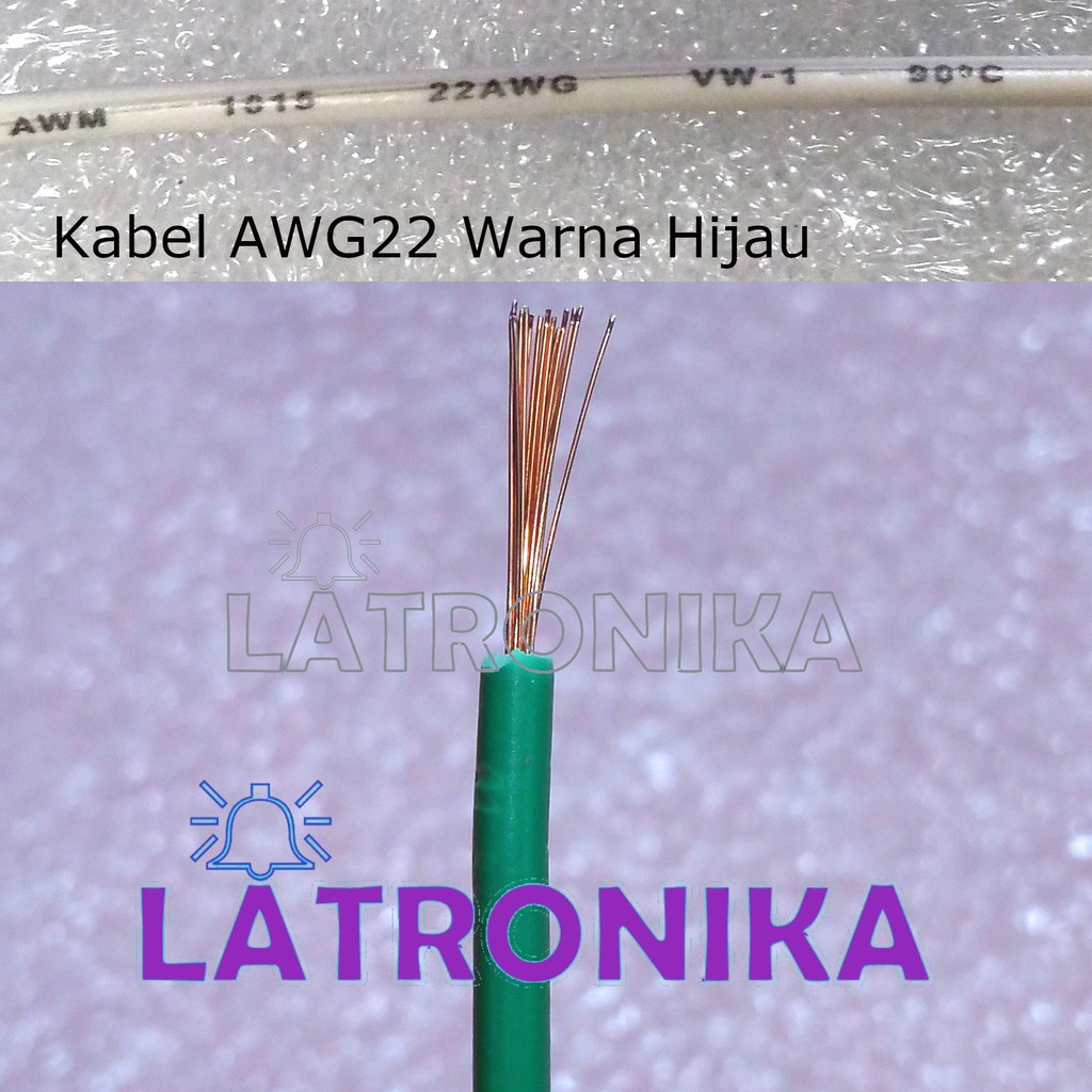 Jual Kabel AWG22 Premium Per Roll 50m 22AWG Cable Kabel AWG 22 AWG 50 m Tembaga Mudah Disolder ...