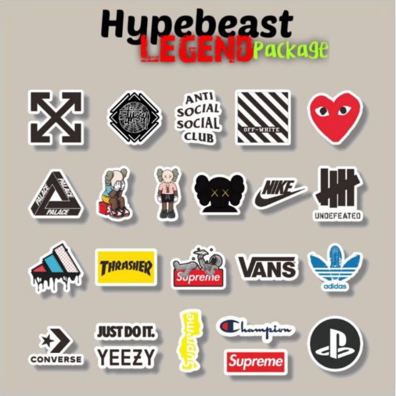 Jual STICKER AESTHETIC CASE HANDPHONE LAPTOP TUMBLR HYPEBEAST | Shopee ...