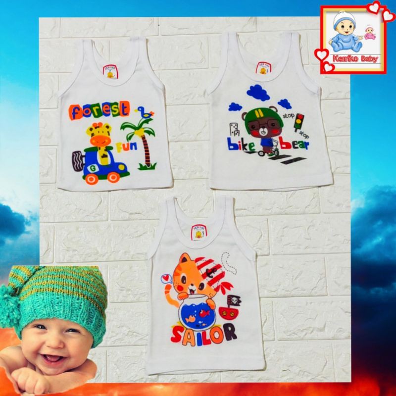 Jual 3Pcs Kaos Kutang Bayi/Kaos Singlet Bayi/Kaos Dalam Bayi Putih ... Jual 3Pcs Kaos Kutang Bayi/Kaos Singlet Bayi/Kaos Dalam Bayi Putih ...