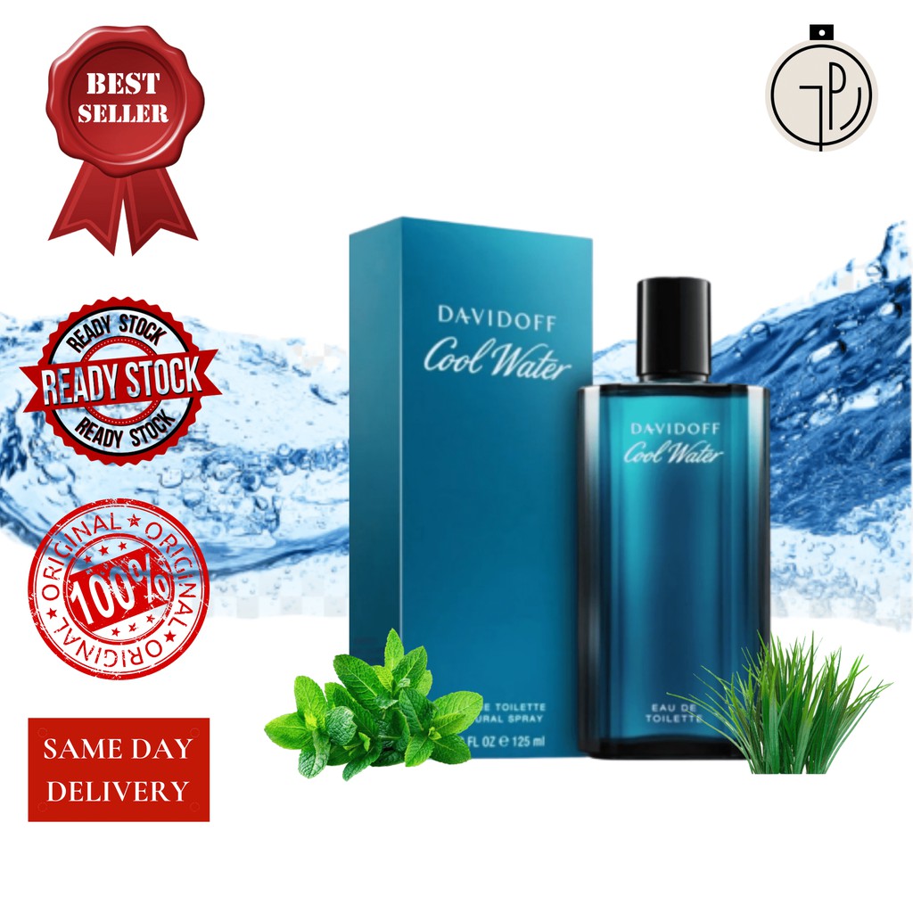 Jual Davidoff Cool Water Man EDT 125ml Tester | Shopee Indonesia