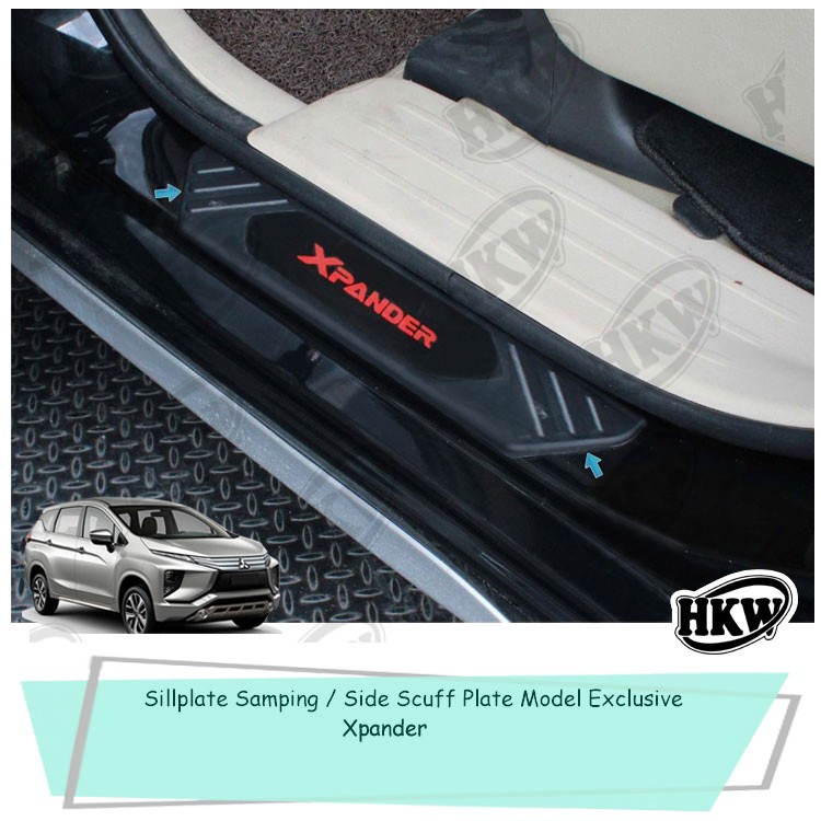 Jual Sillplate Samping Side Scuff Plate Model Exclusive Mobil Xpander ...