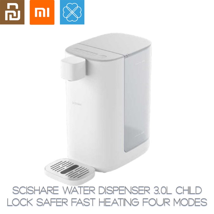 Jual SCISHARE Water Dispenser 3.0L Child Lock Safer Fast Heating Four ...