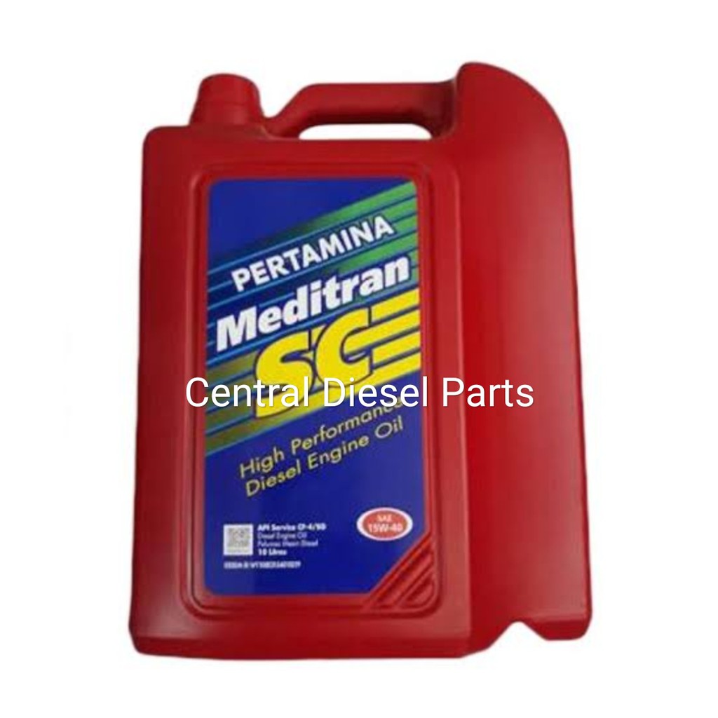 Jual Oli Mesin Pelumas Mesin Diesel Pertamina Meditran SC 10 Liter ...