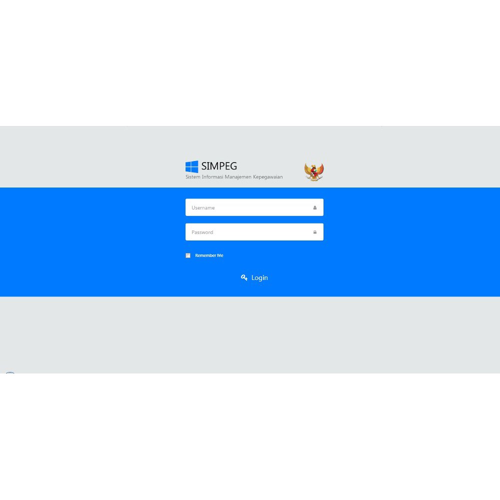 Jual Source Code Aplikasi Kepegawaian SIMPEG Berbasis Web Versi 7.0 ...