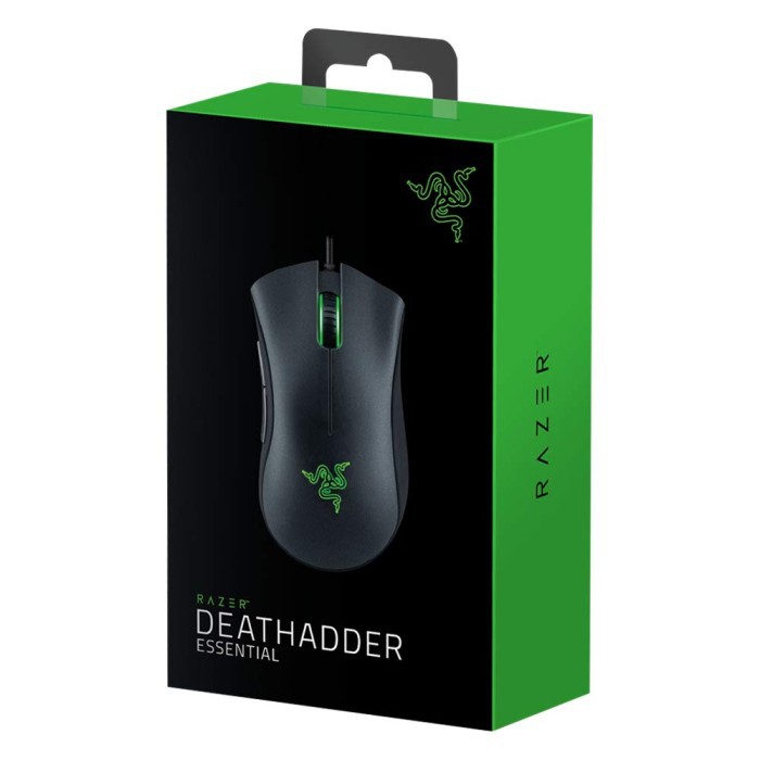 Jual Razer Deathadder Essential Gaming Mouse 6400 DPI Original | Shopee ...