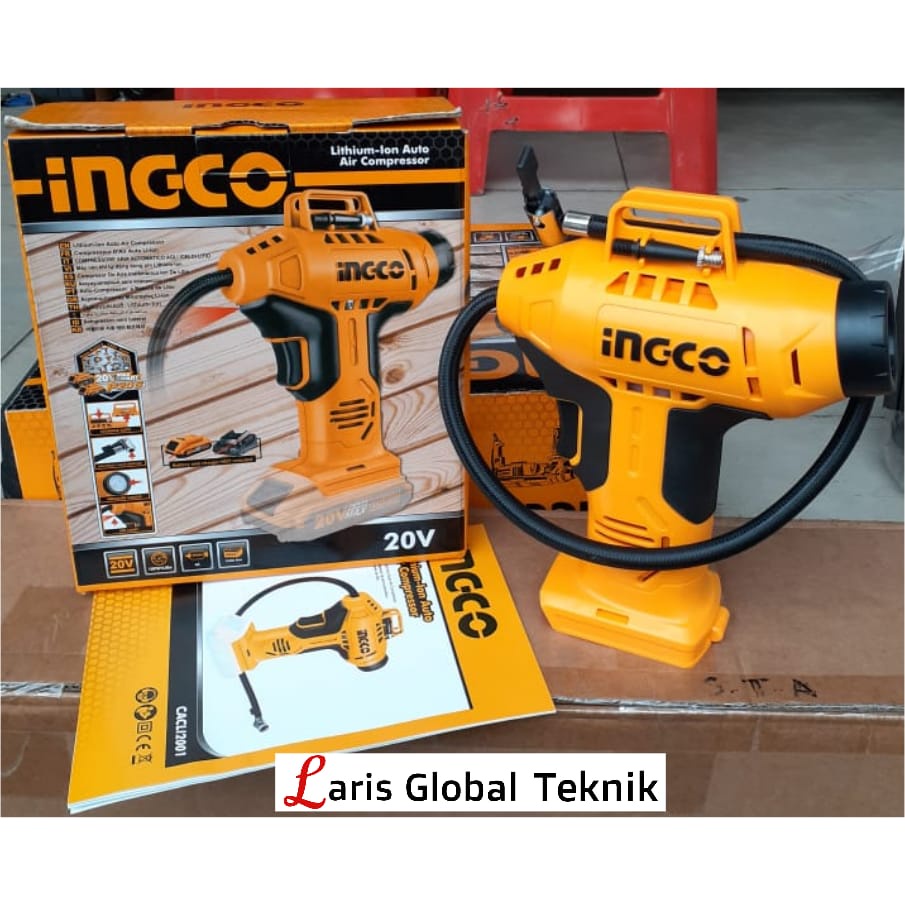 Jual Cordless Mini Air Compressor INGCO kompresor mini baterai ...