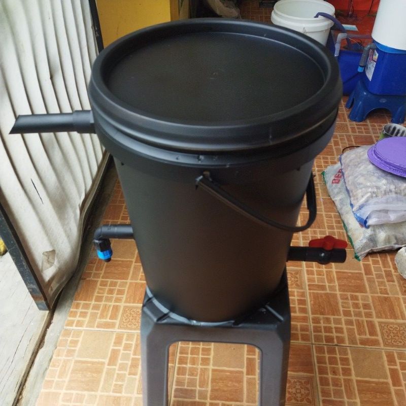 Jual ember hitam bio filter kolam ikan warna hitam | Shopee Indonesia