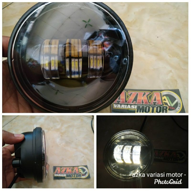 Jual Reflektor lampu daymaker 4,5 inch. 2 in 1 | Shopee Indonesia