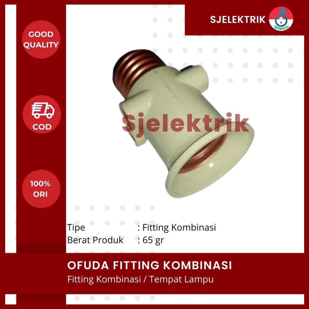 Jual Fitting Kombinasi Lampu / Fiting Kombinasi Sni | Shopee Indonesia