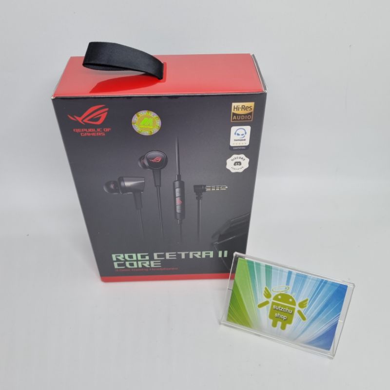 Jual asus rog cetra II core gaming headphones original resmi | Shopee ...